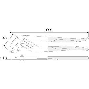 HOZAN ウォーターポンププライヤー P-245 :P-245:WebALL Yahoo!ショップ - 通販 - Yahoo!ショッピング