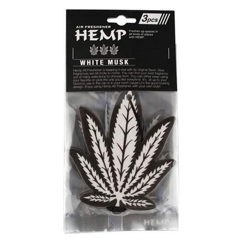 HEMP ヘンプ ルームフレグランス エアーフレッシュナー ホワイトムスク 吊り下げ 3枚 NAX-052-001 : webby shop - 通販 - Yahoo!ショッピング