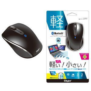 ナカバヤシ Digio2 Bluetooth 3ボタンマウス ブラック MUS-BKT99BK : webby shop - 通販 - Yahoo!ショッピング