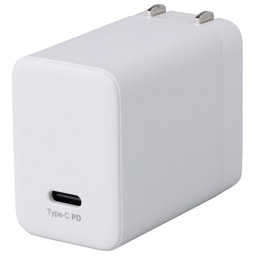 ナカバヤシ Digio2 USB Type-C GaN 65W PD充電対応 充電器 ホワイト JYU-ACU06W :4902205490012:webby shop - 通販 ...