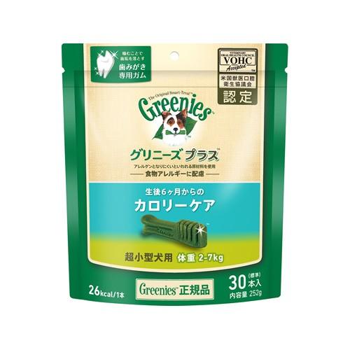 マースジャパン グリニーズ プラス カロリーケア 超小型犬用 2-7kg 252g :4902397846055:webby shop - 通販 - Yahoo!ショッピング