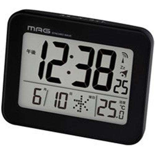 ノア精密 MAG 電波目覚まし時計 ファルマン T-776 BK-Z : webby shop - 通販 - Yahoo!ショッピング