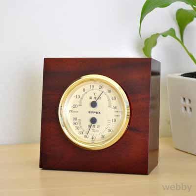 エンペックス EMPEX 温湿度計 ウッディEX TM-757 : webby shop - 通販 - Yahoo!ショッピング