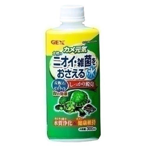 ジェックス GEX カメ元気ニオイ・雑菌をおさえる水 300cc : webby shop - 通販 - Yahoo!ショッピング