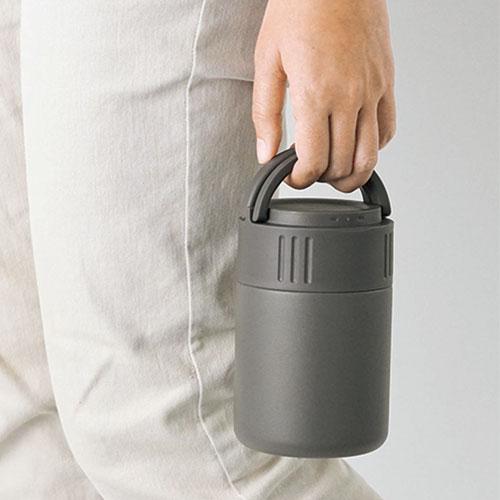 カクセー モグモグ キャリースープマグ 350ml ステンレススプーン付き チャコール MM-35C : webby shop - 通販 - Yahoo!ショッピング