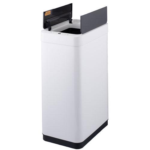 一年保証 EKO自動開封センサーゴミ箱 ファントムXセンサービン 45L ホワイト EK9261P-45L-WH ダストボックス 45リットル 衛生的 おしゃれ スリム 自動 ふた付き ...