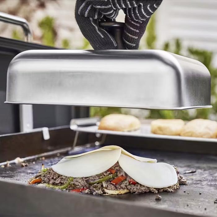 WEBER 【Weber公式】 ウェーバー バーベキュー ベースティングドーム BASTING DOME GRIDDLE FT BBQ グリル キャンプ 6783 : Weber公式 ヤフー店 ...