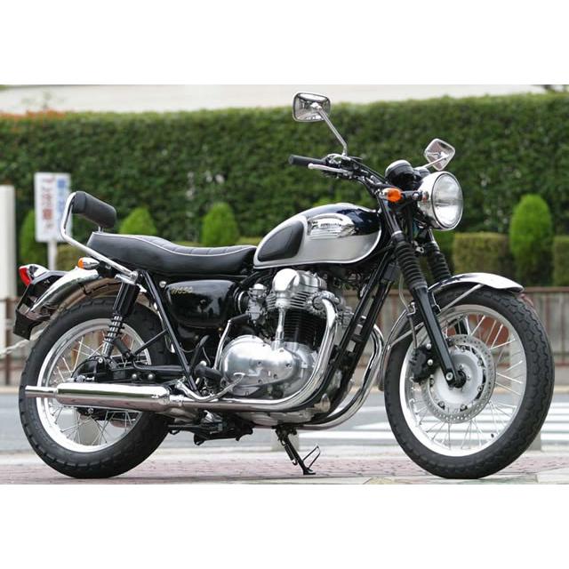 GOLDMEDAL GOLDMEDAL:ゴールドメダル タンデムグリップバックレスト W650 KAWASAKI カワサキ :1831256 ...
