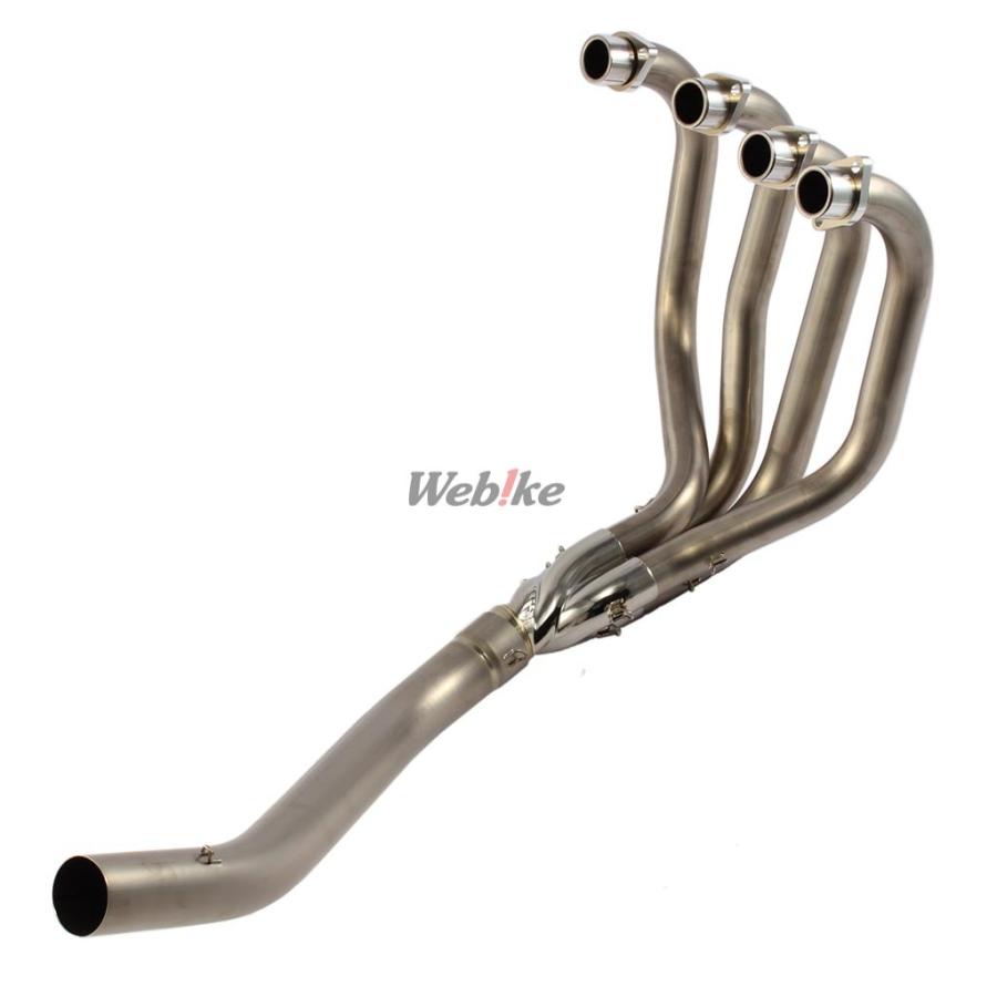 NOJIMA ノジマ サイレンサーレスキット ベースマフラー：ファサームRチタン 機械曲げ/色無し XJR1200 XJR1300 ...