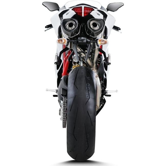 AKRAPOVIC AKRAPOVIC:アクラポビッチ スリップオンマフラー カーボン 1098 1098R 1098S 1198 1198S 848 848EVO :21699167:ウェ ...