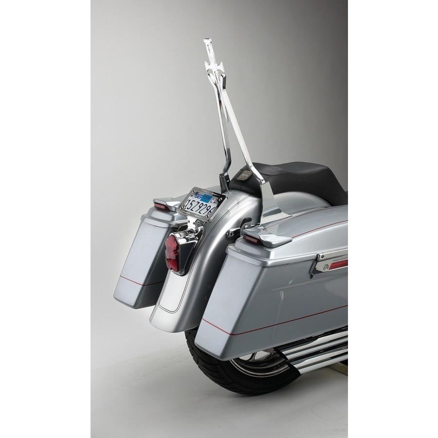 CYCLE VISIONS サイクルビジョン シーシーバー18 DAGGERTUDE FXST クローム【SISSYBAR 18DAGGTD ...