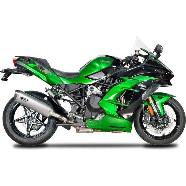 SPARK EXHAUST SPARK EXHAUST:スパーク マフラー FORCE スリップオン material：titanium ...