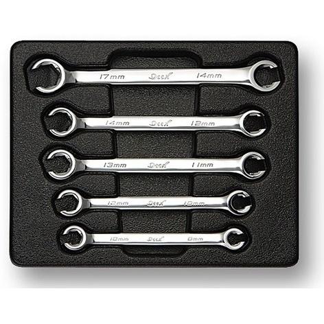 DEEN ディーン フレアーナットレンチ (ブレーキパイプレンチ) 5pcセット :24188711:ウェビック2号店 - 通販 - Yahoo!ショッピング