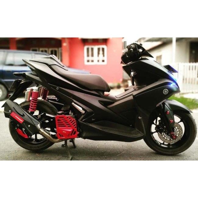 R9 Exhaust R9 Exhaust:アールナインエキゾースト Misano Black フルエキゾースト AEROX 155 LEXI ...