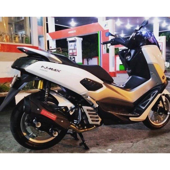 R9 EXHAUST Exhaust アールナインエキゾースト Misano Black フルエキゾースト NMAX155 YAMAHA ...