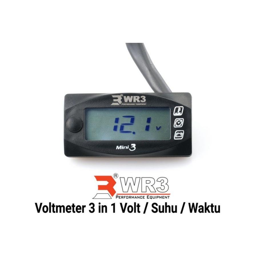 WR3 ダブルアールスリー 電圧計 3in1 : 24756901 : ウェビック2号店 - 通販 - Yahoo!ショッピング