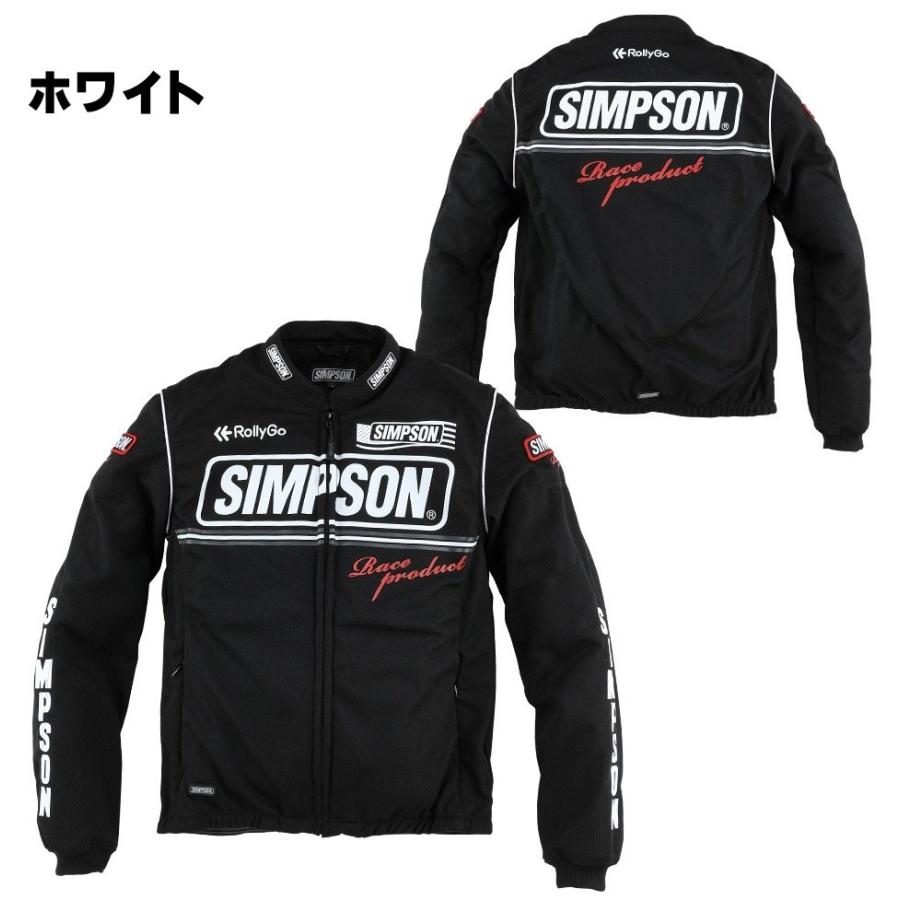 SIMPSON（バイク） SIMPSON シンプソン NSM-C05 ライダーズ クールジャケット サイズ：M メッシュジャケット ジャケット ...