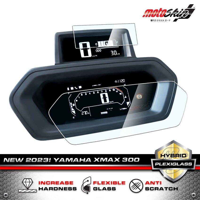 MOTO SKIN モトスキン PLEXIGLASS Dashboard Screen Protector YAMAHA XMAX 300 ...