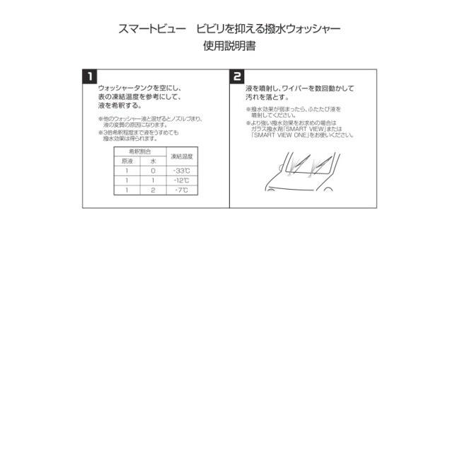 CCI シーシーアイ スマートビュー ビビリ抑制撥水ウインドウウォッシャー液 その他洗車用品 ケミカル : ウェビック2号店 - 通販 ...