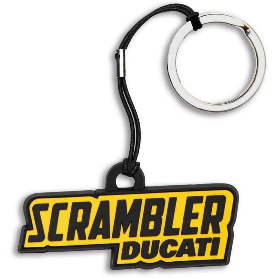 DUCATI Performance ドゥカティパフォーマンス Key-ring-Scrambler Logo :25876712:ウェビック ...