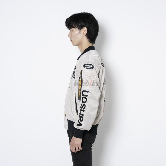 VANSON バンソン メッシュMA-1ジャケット サイズ：M : ウェビック2号店 - 通販 - Yahoo!ショッピング