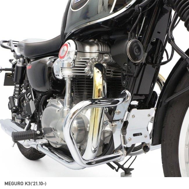 ENDURANCE（バイク） ENDURANCE エンデュランス エンジンガード W800 STREET CAFE MEGURO K3 KAWASAKI カワサキ フレーム : ウェビック2号 ...