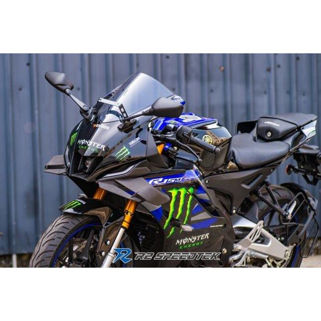 R2 SpeedTek R2 speedtek GPW SLS Competition Winglet Kit YZF-R15 V4 YZF ...