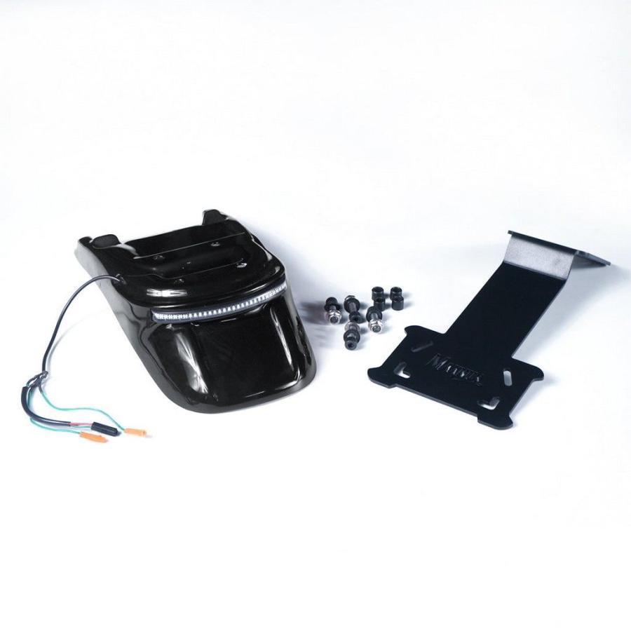 MaxNus マックスナス リアフェンダー＋プレートホルダー CL250/300/500 カラー：グロッシーブラック CL300 CL500 ...