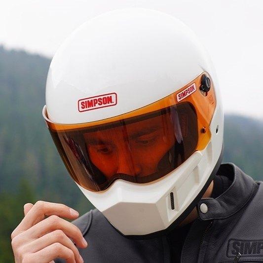 SIMPSON NORIX シンプソンノリックス SB15用シールド カラー：アンバー SB15 ヘルメットシールド ヘルメット : ウェビック2号店 - 通販 - Yahoo!ショッピング