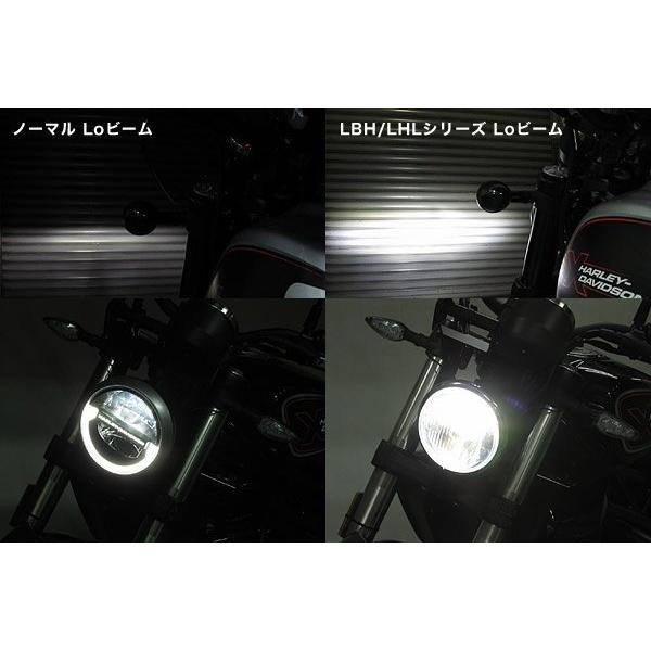 PROTEC（車、バイク） PROTEC プロテック LBH-HD4 LED5.5インチベーツライト 3000k X500 HARLEY ...
