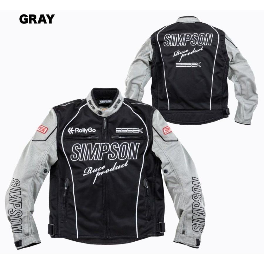 SIMPSON シンプソン NSM-E02 ライダーズ メッシュ ジャケット サイズ：L メッシュジャケット アパレル : ウェビック2号店 - 通販 - Yahoo!ショッピング