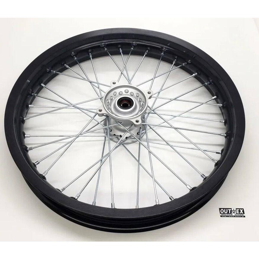 OUTEX（アウテックス） コモタ17インチコンプリートホイール ホイールカラー：ブラック TTR125 YAMAHA ヤマハ ホイール ...