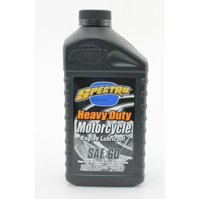 SPECTRO スペクトロ ヘビーデューティーエンジンオイル HD60【1本】 汎用 HARLEY-DAVIDSON ハーレーダビッドソン ...