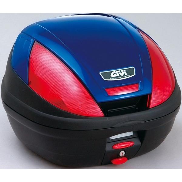 GIVI ジビ モノロックケース E370シリーズ カラー：ブルー塗装 [E370B529D] トップケース・テールボックス 車体用バッグ・ケース : ウェビック1号店 - 通販 ...