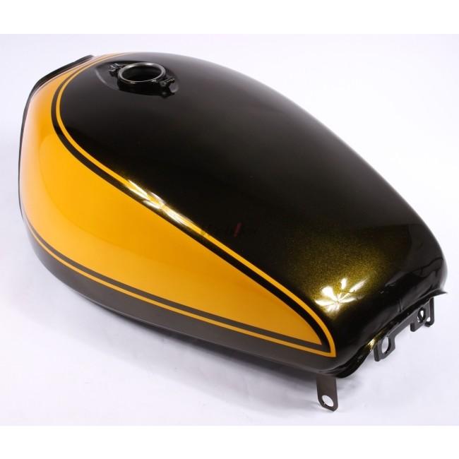 DOREMI COLLECTION ドレミコレクション 塗装済みスチールタンクセット タンクカラー：イエローボール ゼファー750 ...