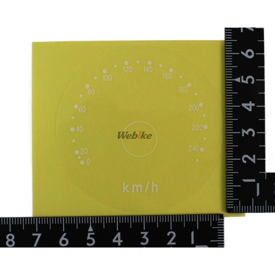 PMC PMC:ピーエムシー Z/KZ マイルメーター用km/hステッカー Z1 (900SUPER4) Z1-R/Z1-RII Z1000 Z1000 MkII Z2 (750RS ...