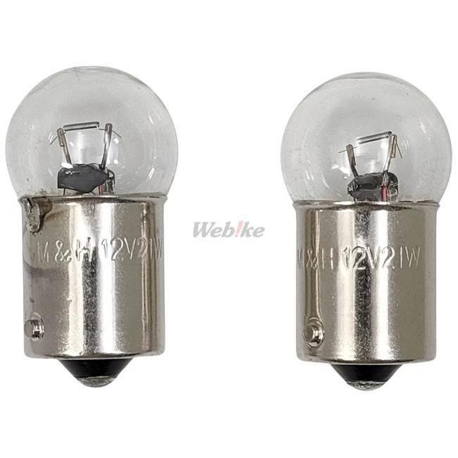 M&H マツシマ エムアンドエイチマツシマ 口金シングル球 G18 BA15S :1558132:ウェビック1号店 - 通販 - Yahoo!ショッピング