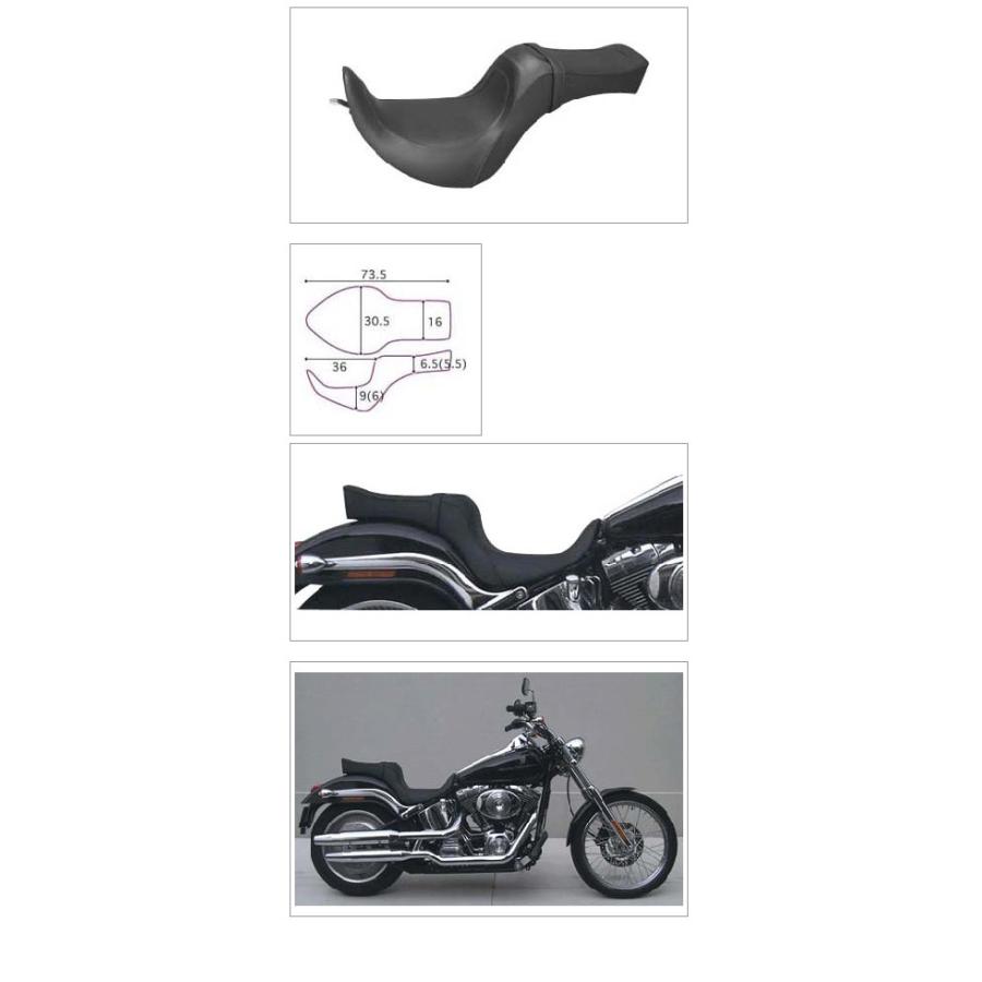 K＆H K＆H:ケイアンドエイチ キング＆クイーン プレーン FXSTD SOFTAIL DEUCE [ソフテイルデュース] : 1604125 : ウェビック1号店 - 通販 - Yahoo ...