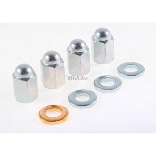 KITACO キタコ キャップナット＆ワッシャーセット モンキー HONDA ホンダ 汎用ナット 外装 : ウェビック1号店 - 通販 ...