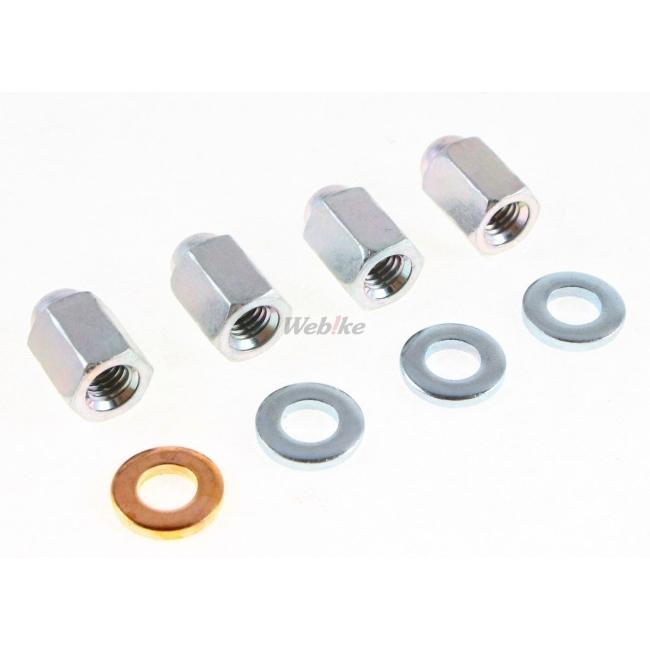 KITACO キタコ キャップナット＆ワッシャーセット モンキー HONDA ホンダ 汎用ナット 外装 : ウェビック1号店 - 通販 ...