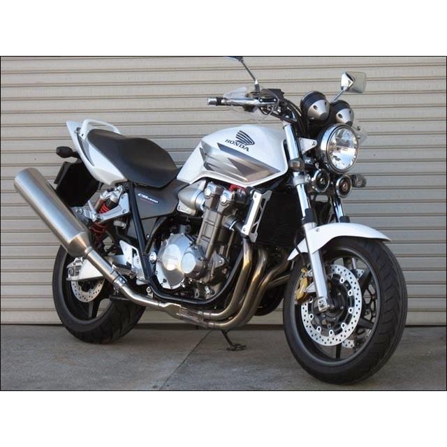 CHIC DESIGN シックデザイン ガイラガントレット スクリーンカラー：クリア CB1300スーパーフォア HONDA ホンダ ハンドガード・ナックルガード ハンドル : ウェビック1号 ...