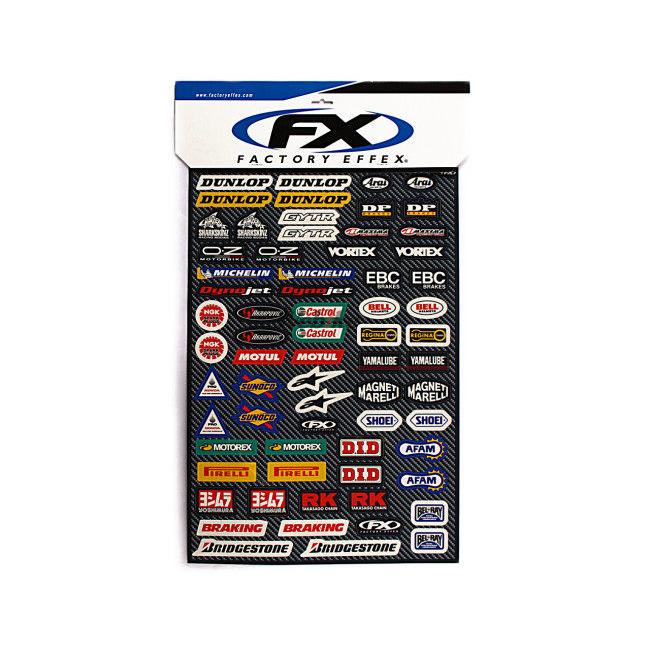 FACTORY EFFEX ファクトリーFX スポンサーステッカーキット ストリートマイクロスポンサー ステッカー・デカール 外装 : ウェビック1号店 - 通販 - Yahoo!ショッピング