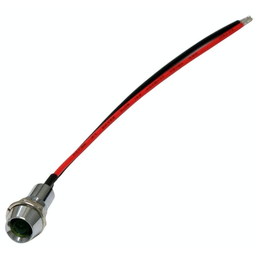 NEO FACTORY Neofactory ネオファクトリー 6mm LEDインジケーター グリーン 汎用 HARLEY-DAVIDSON ハーレーダビッドソン インジケーター メーター ...