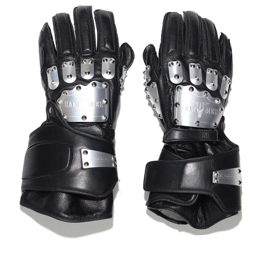 カドヤ（KADOYA） HAMMER GLOVE-GAUNTLET [SHINYA REPLICA] グローブ サイズ：M ウインターグローブ ...