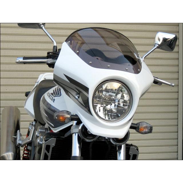 CHIC DESIGN シックデザイン マスカロード スクリーンカラー：クリア / カラー：グラファイトブラック CB1300スーパーフォア HONDA ホンダ ビキニカウル 外装 : ウェ ...