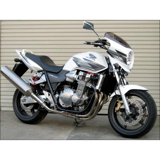 CHIC DESIGN シックデザイン マスカロード スクリーンカラー：クリア / カラー：グラファイトブラック CB1300スーパーフォア HONDA ホンダ ビキニカウル 外装 : ウェ ...