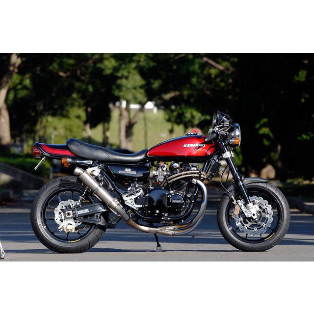 NITRO RACING ナイトロレーシング 4in1 手曲げチタンEXマフラー Z1 Z1-R Z1000 MkII Z2 (750RS/Z750FOUR) Z750FX 1 ...