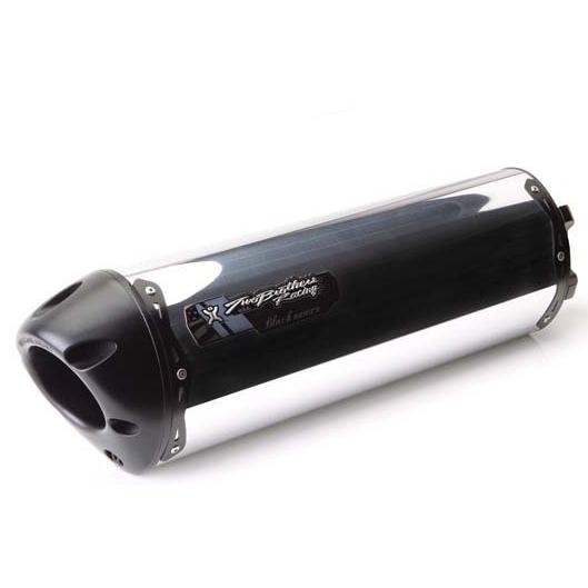 Two Brothers Racing ツーブラザーズレーシング デュアルスリップオンマフラー M2サイレンサー タイプ：アルミサイレンサー ...