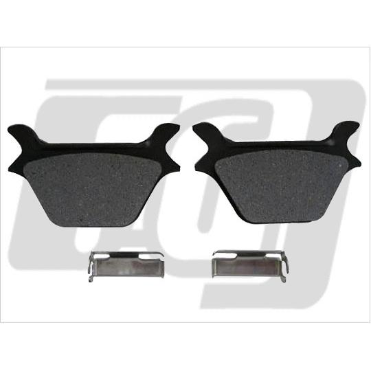 GUTS CHROME ガッツクローム ブレーキパッド エボ用 リア エボリューションリア HARLEY-DAVIDSON ハーレー ...