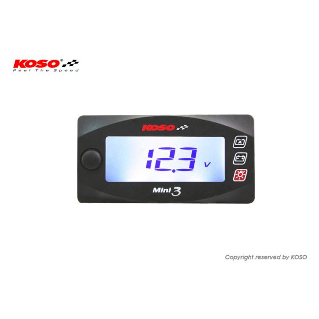 KOSO コーソー Mini3デジタル【電流 電圧計】 電気・電圧計 : ウェビック1号店 - 通販 - Yahoo!ショッピング